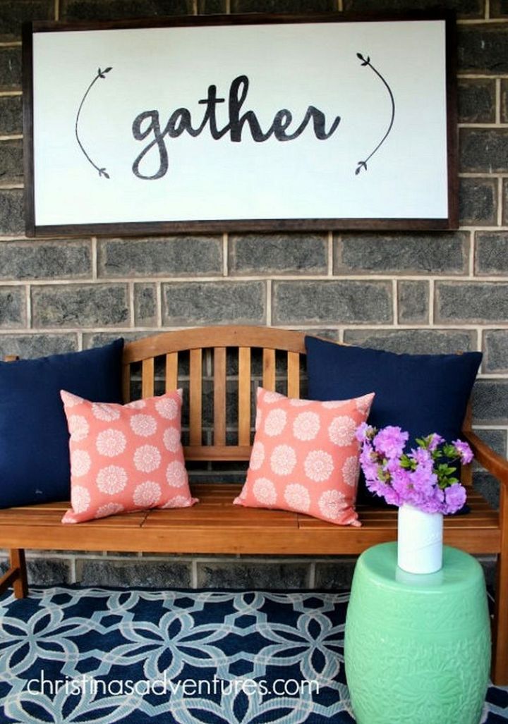 20 DIY Sign Board Ideas For Your Home - Susie Harris