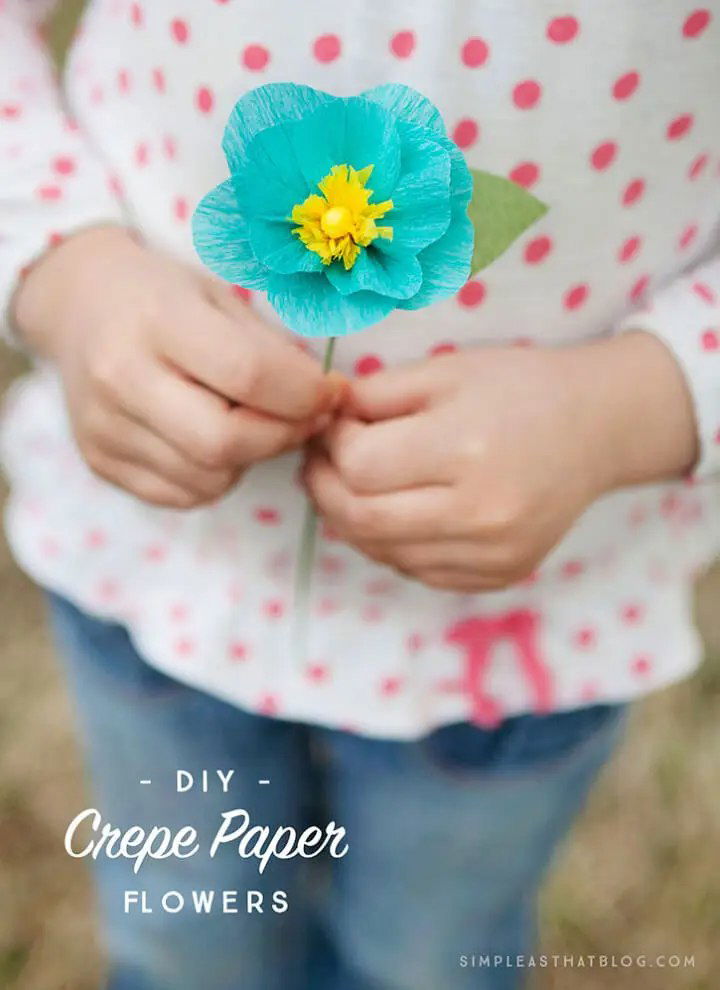 15 Easy Crepe Paper Flowers Decoration - Susie Harris