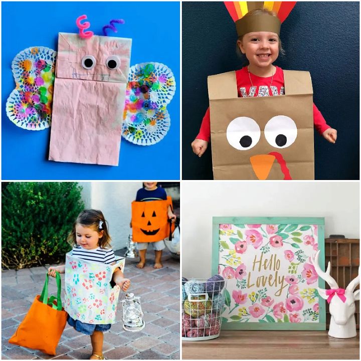 20 DIY Paper Bag Crafts You Can Make at Home - Susie Harris
