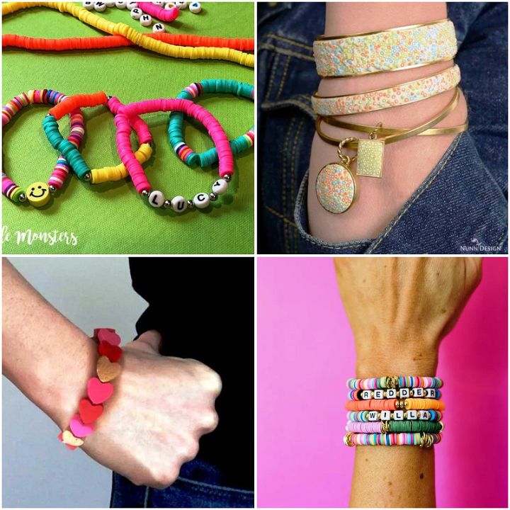 21 Clay Bead Bracelet Ideas _DIY Fashion - Susie Harris