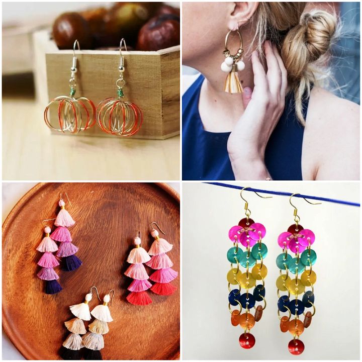 40 DIY Earring Design Ideas - Susie Harris