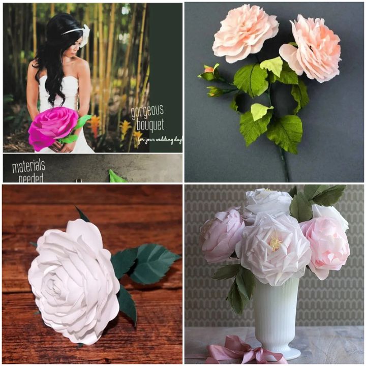 24 Best Handmade Diy Paper Rose Tutorials Susie Harris