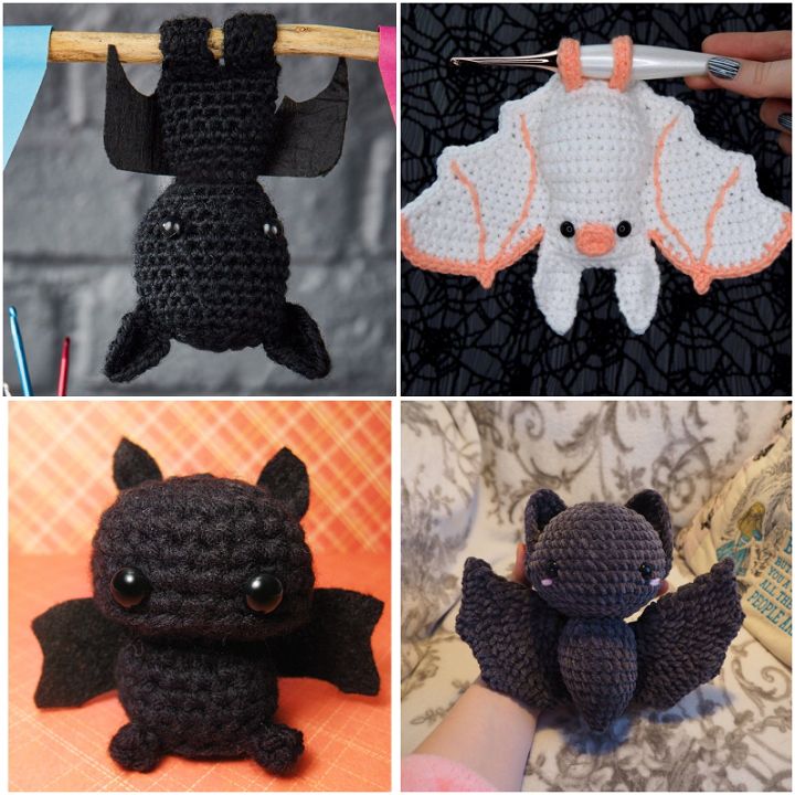 20 Soft & Dreamy Free Crochet Bat Patterns - Susie Harris
