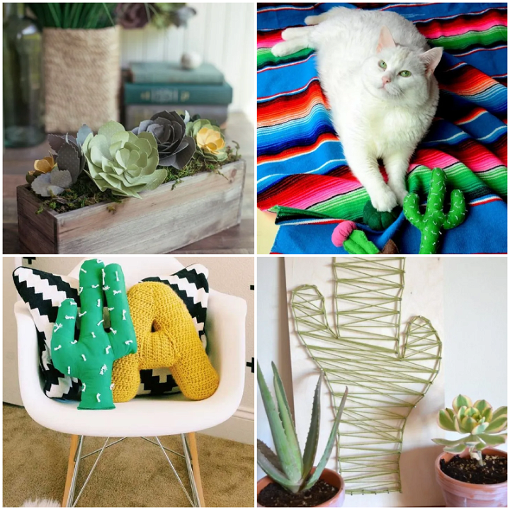 22 Easiest Cactus Crafts Everyone Can DIY - Susie Harris