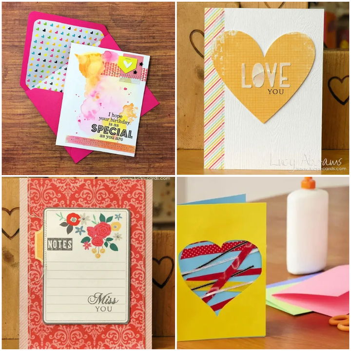 30 DIY Card Ideas - Fun and Easy to Make Ideas - Susie Harris