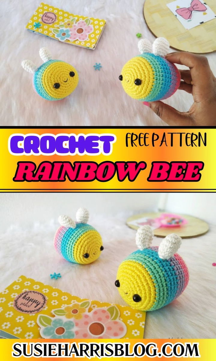 10 Crochet Bee Patterns - Susie Harris