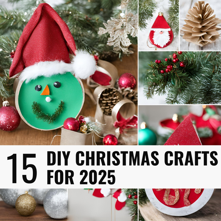15 DIY Christmas Crafts For 2025 - Susie Harris