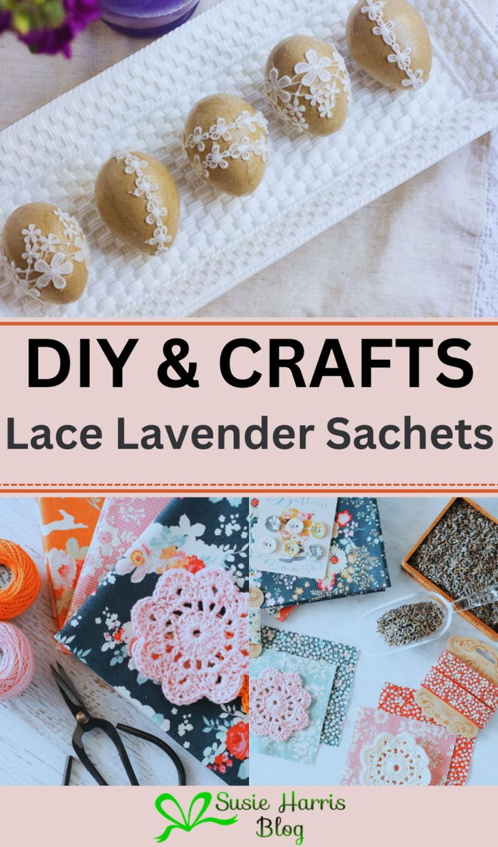 12 DIY Lace Craft Ideas - Susie Harris