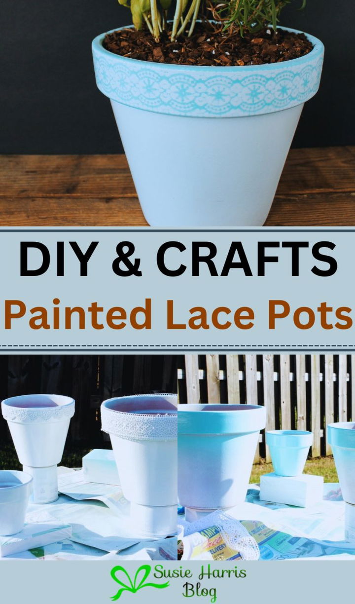 12 DIY Lace Craft Ideas - Susie Harris