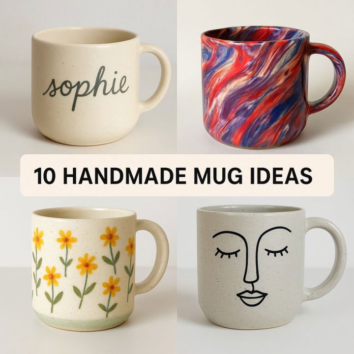 15 DIY Handmade Mug Crafts - Susie Harris