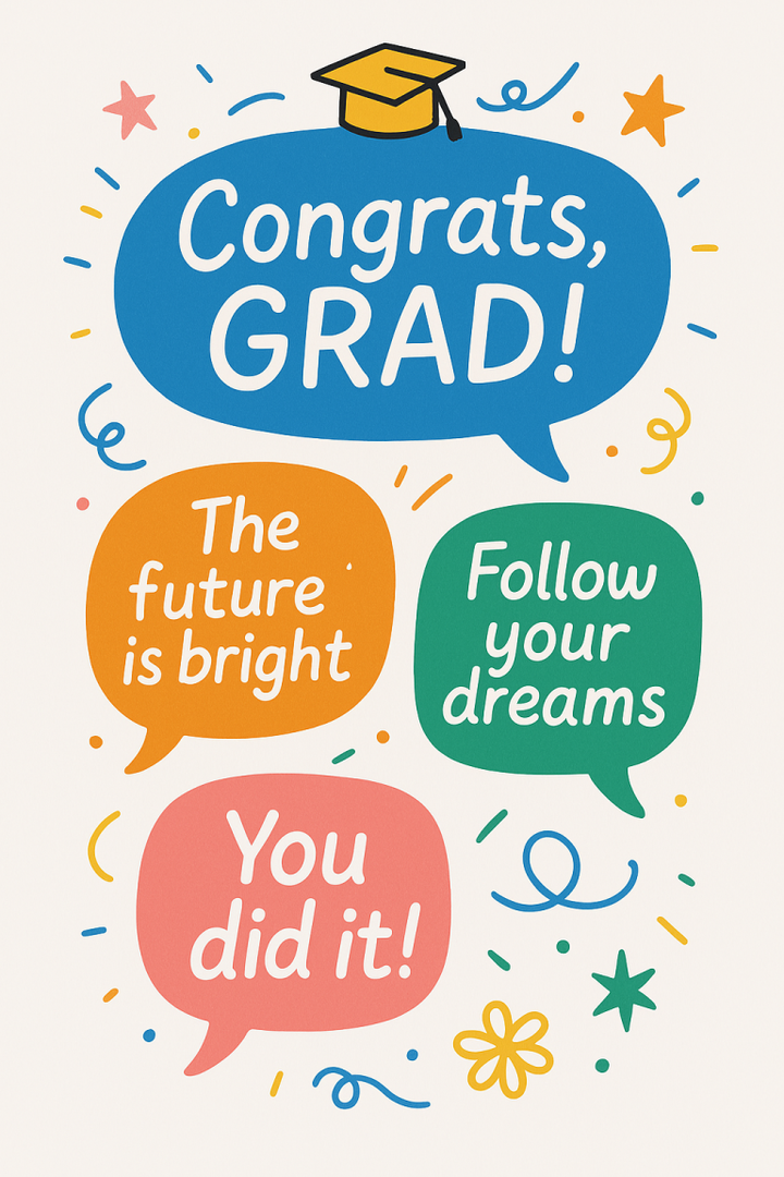 10 DIY Graduation Poster Ideas - Susie Harris